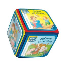 RAVENSBURGER VERLAG ministeps: Mein erster Bücher-Würfel (Starter-Set) - Ina Milk, Kartoniert (TB)