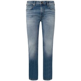 Skinny-fit-Jeans Pepe Jeans "SKINNY JEANS" Gr. 32, Länge 32, blau (medium used) Herren Jeans Skinny-Jeans
