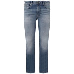 Skinny-fit-Jeans Pepe Jeans "SKINNY JEANS" Gr. 31, Länge 32, blau (medium used) Herren Jeans Skinny-Jeans