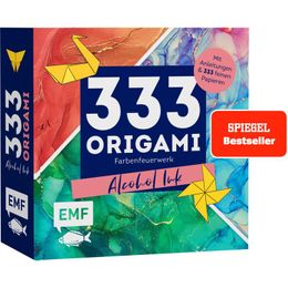 333 Origami - Farbenfeuerwerk: Alcohol Ink, Kartoniert (TB)
