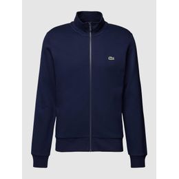 Lacoste Sweatjacke mit Label-Detail