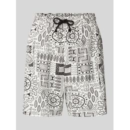 Only & Sons Shorts mit Allover-Muster Modell 'BOLD LIFE'