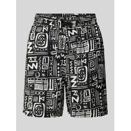 Only & Sons Shorts mit Allover-Muster Modell 'BOLD LIFE'