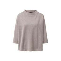 Tchibo Sweatshirt mit 3/4-Arm - Taupe/Meliert - Gr.: S