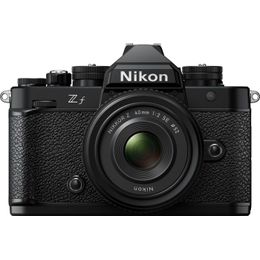 Nikon Z f Kit 40mm f/2 Systemkamera (NIKKOR Z 40mm f/2 (SE), Bluetooth, WLAN), schwarz