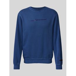 The Hundreds Sweatshirt mit Label-Stitching Modell 'Bar'