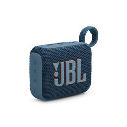 JBL GO 4 Mono Bluetooth-Lautsprecher (Bluetooth, 4,2 W), blau