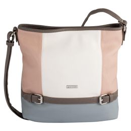 Tom Tailor Hobo Juna, in trendiger Farbkombination, rosa