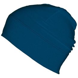 MATT - Light Merino Wool Beanie - Mütze Gr One Size blau