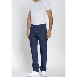 Gang 5-Pocket-Jeans 94SESTO Straight fit im 5-Pocket-Style mit Ziernaht auf Coinpocket, blau
