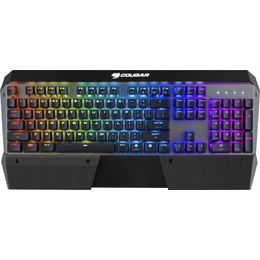 Cougar ULTIMUS RGB Mechanisch Gaming-Tastatur (CHERRY RGB MX-Tasten), schwarz