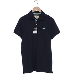 Hollister Herren Poloshirt, marineblau, Gr. 48