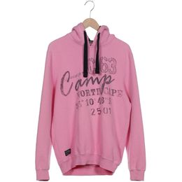 CAMP DAVID Herren Kapuzenpullover, pink, Gr. 52