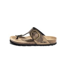 Bayton T-Bar Sandals 'MERCURE' female Bronze size 42