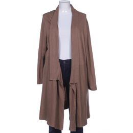 sheego Damen Strickjacke, beige, Gr. 52