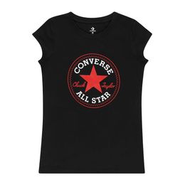 Converse T-Shirt M&auml;dchen Gr&ouml;&szlig;e 110/122 rot / schwarz / wei&szlig;