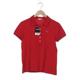 Lacoste Damen Poloshirt, rot, Gr. 44