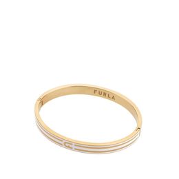 Furla Jewellery Armband Damen Gr&ouml;&szlig;e L gold / wei&szlig;