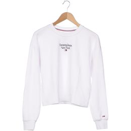 Tommy Jeans Damen Sweatshirt, weiß