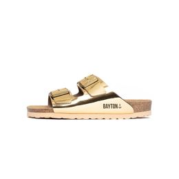 Bayton Pantolette 'Atlas' Damen Gr&ouml;&szlig;e 35 gold