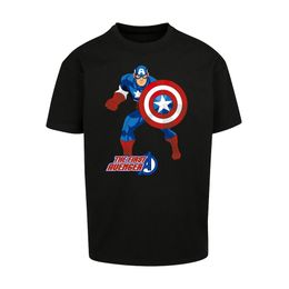 F4NT4STIC T-Shirt 'Marvel Avengers ' Herren Gr&ouml;&szlig;e L blau / rot / schwarz / wei&szlig;