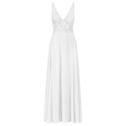 Kraimod Abendkleid Damen Größe 40 weiß Winterkleid
