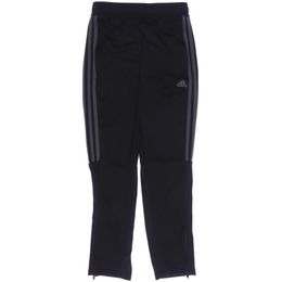 Adidas Herren Stoffhose, schwarz, Gr. 152