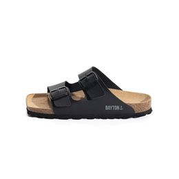 Bayton Pantolette 'Atlas' Damen Gr&ouml;&szlig;e 37 sand / schwarz