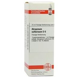 DHU-Arzneimittel ATROPINUM SULFURICUM D 6 Dilution