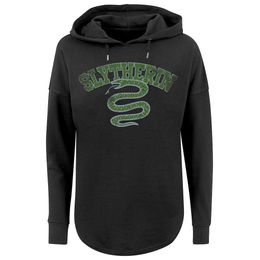 F4NT4STIC Sweatshirt 'Harry Potter Slytherin Sport Emblem' Damen Gr&ouml;&szlig;e S grau / gr&uuml;n / schwarz