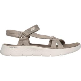 Skechers® GOwalk Flex Sandalen "Sublime", verstellbar, für Damen, beige, 39