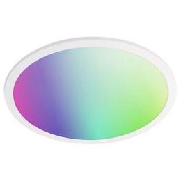 Müller Licht TINT LED Panel Loris weiß Ø 45 cm RGBW dimmbar Smart