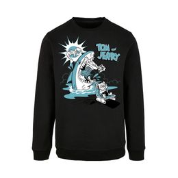 F4NT4STIC Sweatshirt 'Tom und Jerry Summer Shark' male Black size XL
