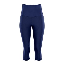 WINSHAPE Sporthose 'HWL217C' Damen Gr&ouml;&szlig;e S dunkelblau / wei&szlig;