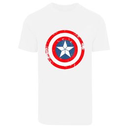 F4NT4STIC Shirt 'Marvel Captain America Schild' male White size S