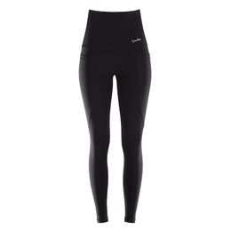 WINSHAPE Sporthose 'HWL115C' Damen Gr&ouml;&szlig;e S schwarz / wei&szlig;