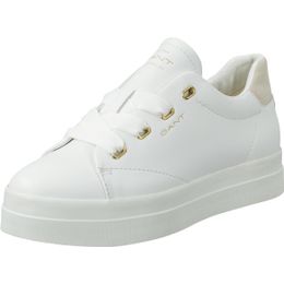 Gant Sneaker "Avona", Glattleder, für Damen, weiß, 40