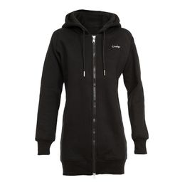 WINSHAPE Athletic Zip-Up Hoodie 'J006' female Black size XL