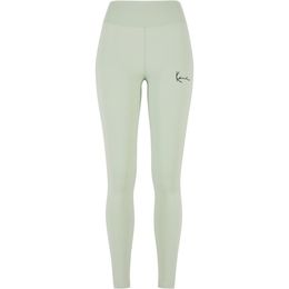 Karl Kani Leggings 'Essential' Damen Gr&ouml;&szlig;e XXS mint / schwarz