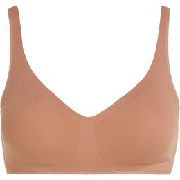 Tommy Hilfiger Triangel-BH, Logo-Bund, für Damen, braun, XS