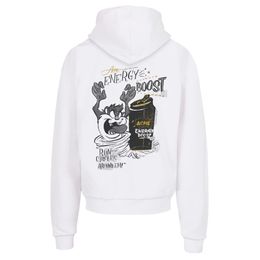 F4NT4STIC Sweatshirt 'Looney Tunes Taz Energy Boost' male White size 5XL