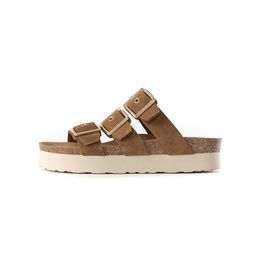 Bayton Pantolette 'Castelo' Damen Gr&ouml;&szlig;e 39 camel