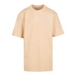 Karl Kani T-Shirt 'Essential' Herren Gr&ouml;&szlig;e XXL chamois / wei&szlig;