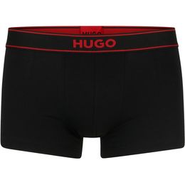 Hugo Shorts kurz, Logo-Bund, für Herren, schwarz, XL