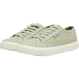 Only® Nicola Sneaker, Canvas, Schnürung, für Damen, grün, 39