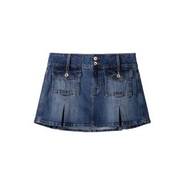 Bershka Skirt female Blue size S