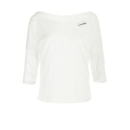 WINSHAPE Funktionsshirt 'MCS001' Damen Gr&ouml;&szlig;e L naturwei&szlig;