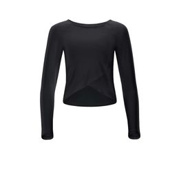 WINSHAPE Funktionsshirt 'AET131LS' Damen Gr&ouml;&szlig;e L schwarz