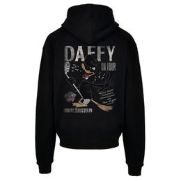 F4NT4STIC Sweatshirt 'Looney Tunes Daffy Duck Concert' Herren Gr&ouml;&szlig;e M braun / schwarz / wei&szlig;