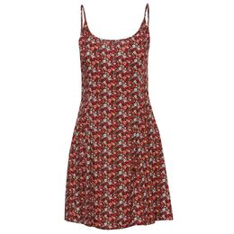 KOROSHI Kleid Damen Größe 44 gelb / rot / schwarz / weiß